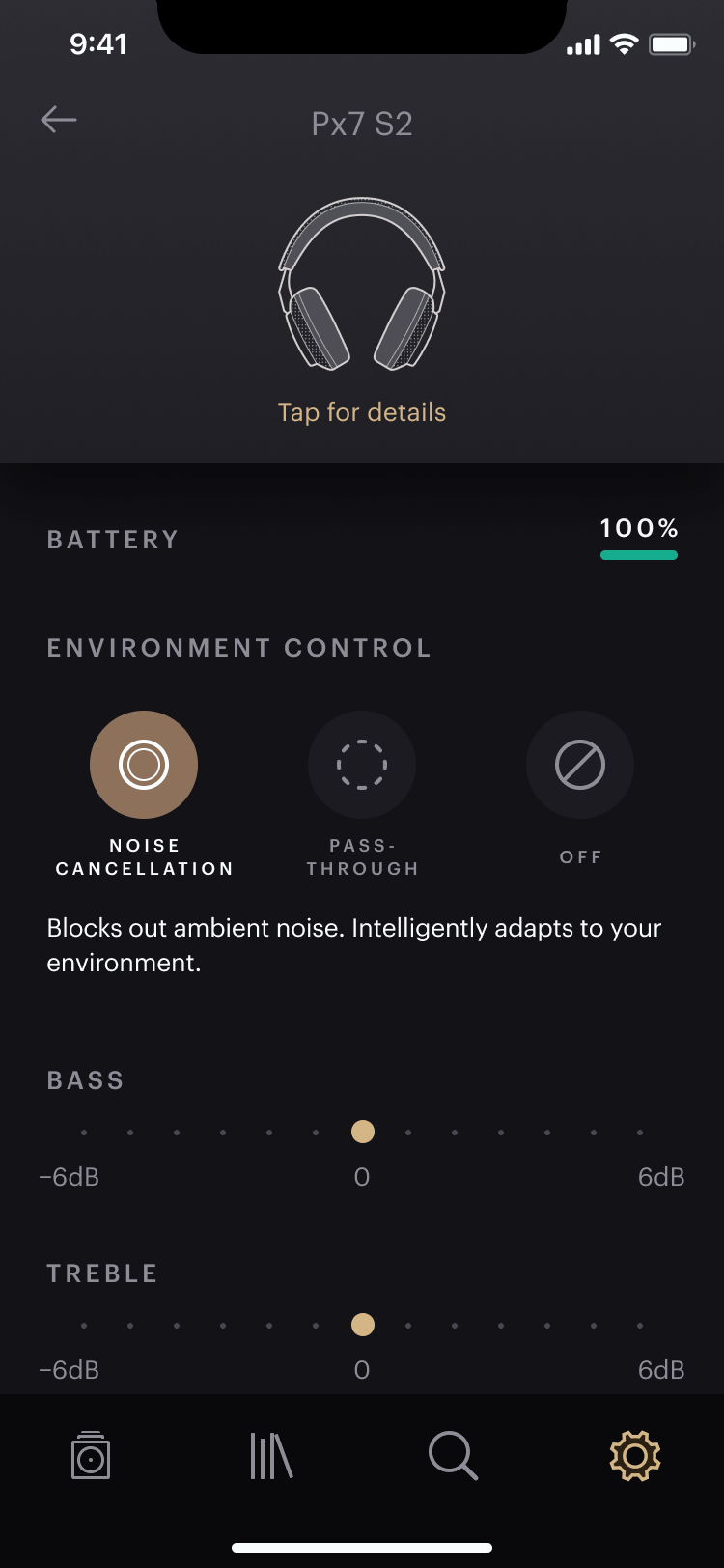 Locating the serial number of my Bowers & Wilkins Headphones
