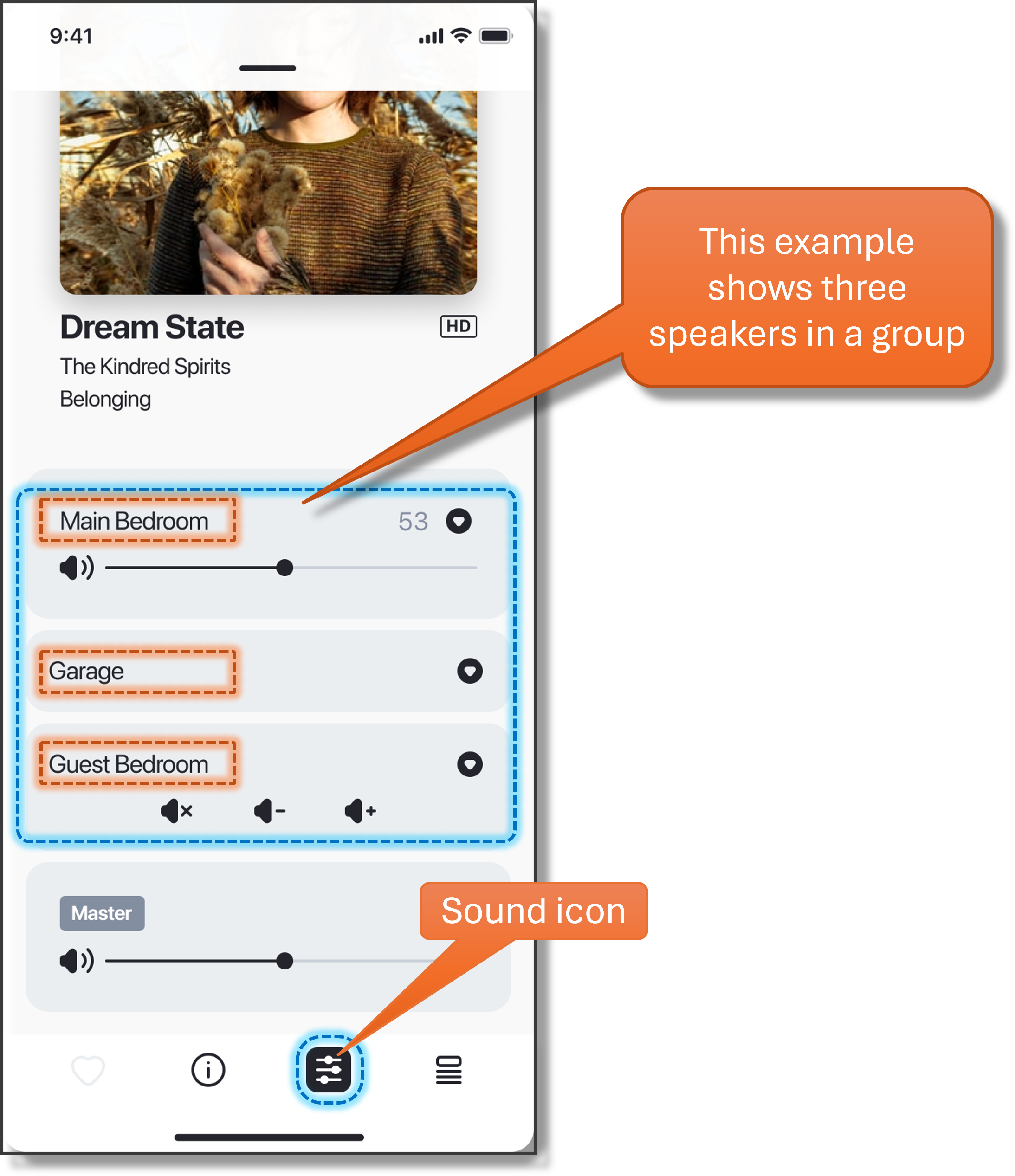 How to use the Now Playing Screen in the HEOS app